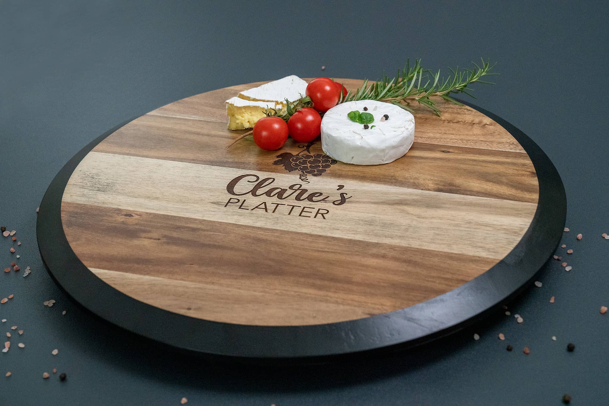 Wooden Platters – Laser Engraving